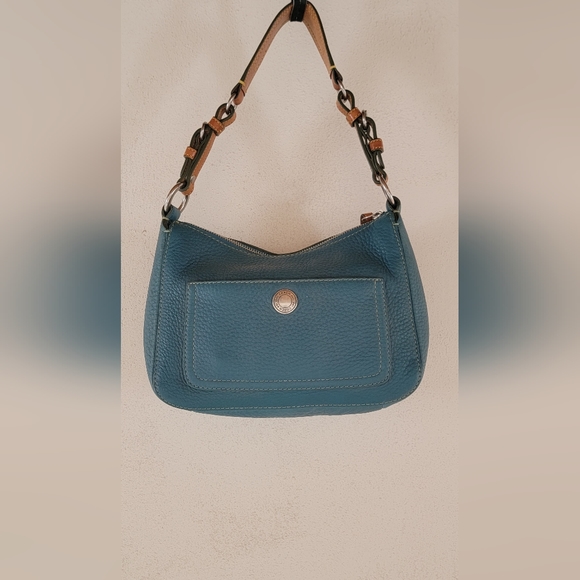 Coach | Bags | Teal Coach Leather Chelsea Handbag Purse | Poshmark